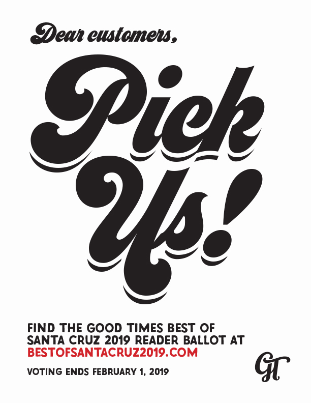 Vote for SUP Shack - Good Times | SUP Shack Santa Cruz